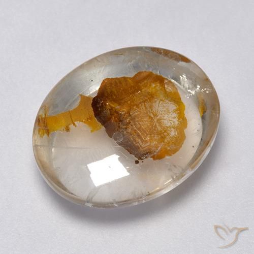 10.56ct 天然 マルチカラー 白鉄鉱のクォーツ, 楕円形, 透明 10.56ct 天然 マルチカラー 白鉄鉱のクォーツ, 楕円形, 透明